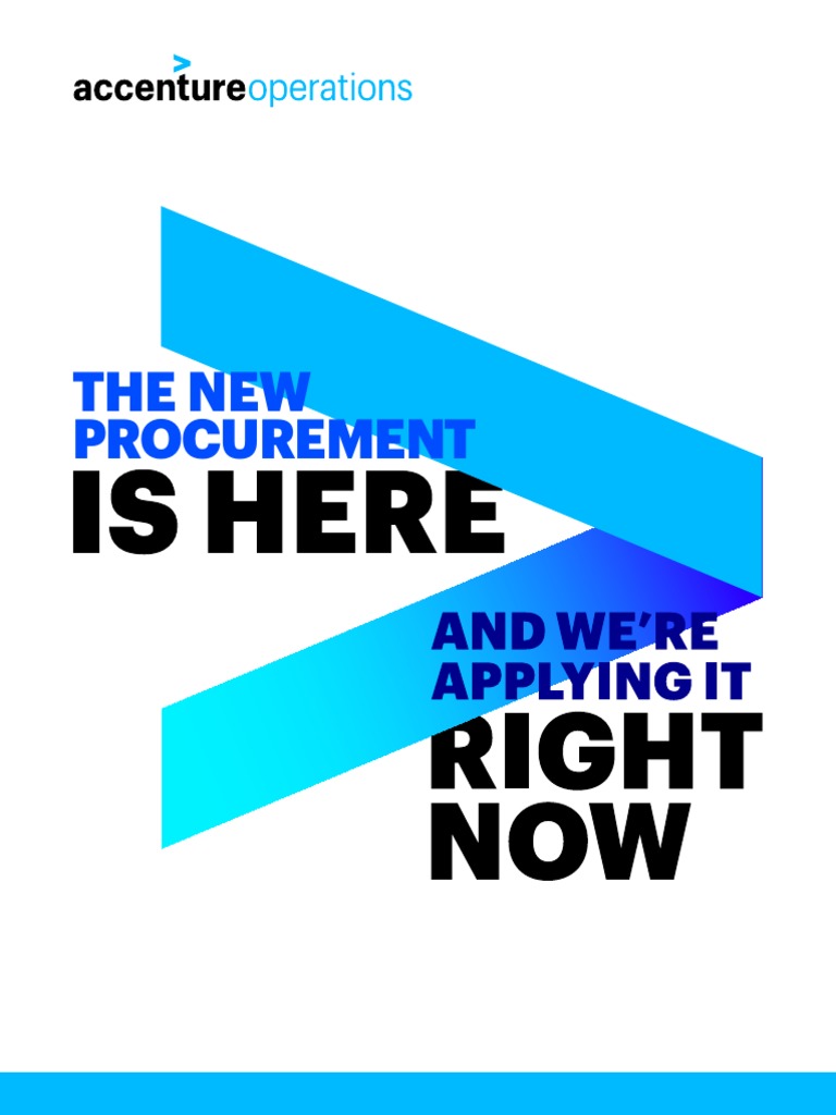Accenture Procurement BPS Brochure December 2017 | PDF | Procurement ...