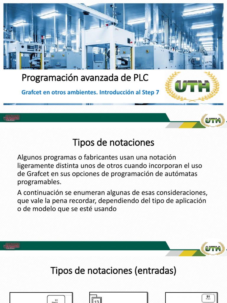 Programacion Avanzada de PLC. Introduccion Step 7 | PDF | Programación ...