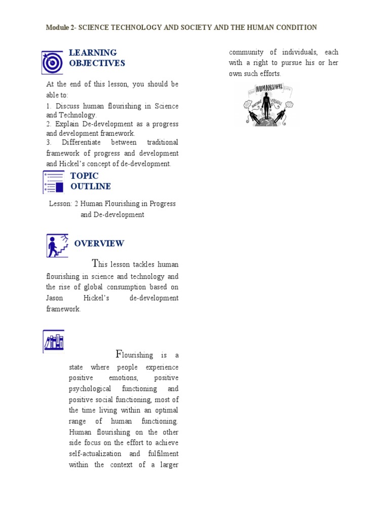 Learning Objectives: Module 2-Science Technology and Society and The ...