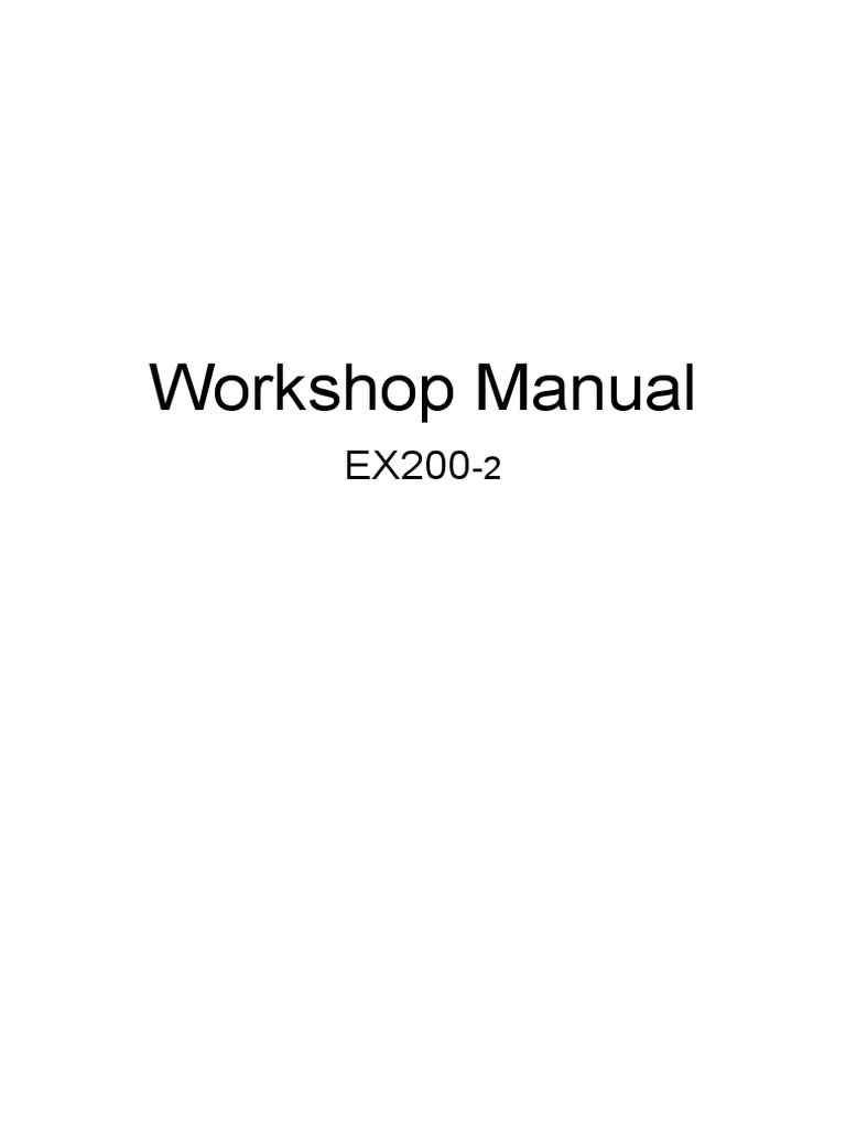 EX200 2 KM 107E 03 Third Part | PDF