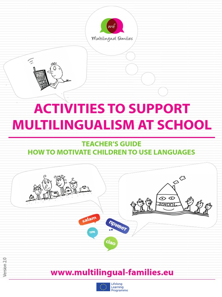 Activities To Support Multilingualism at School | PDF | Multilingualism ...