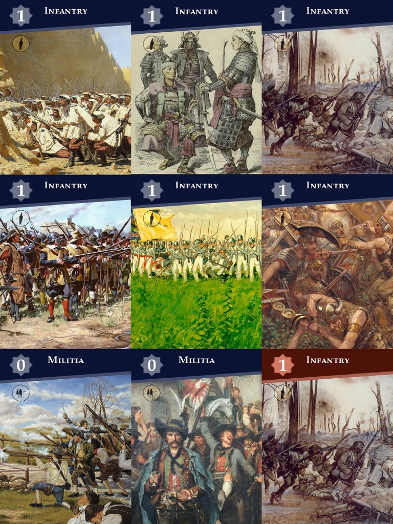 Cards Update 1 | PDF | Military Tactics | Infantry