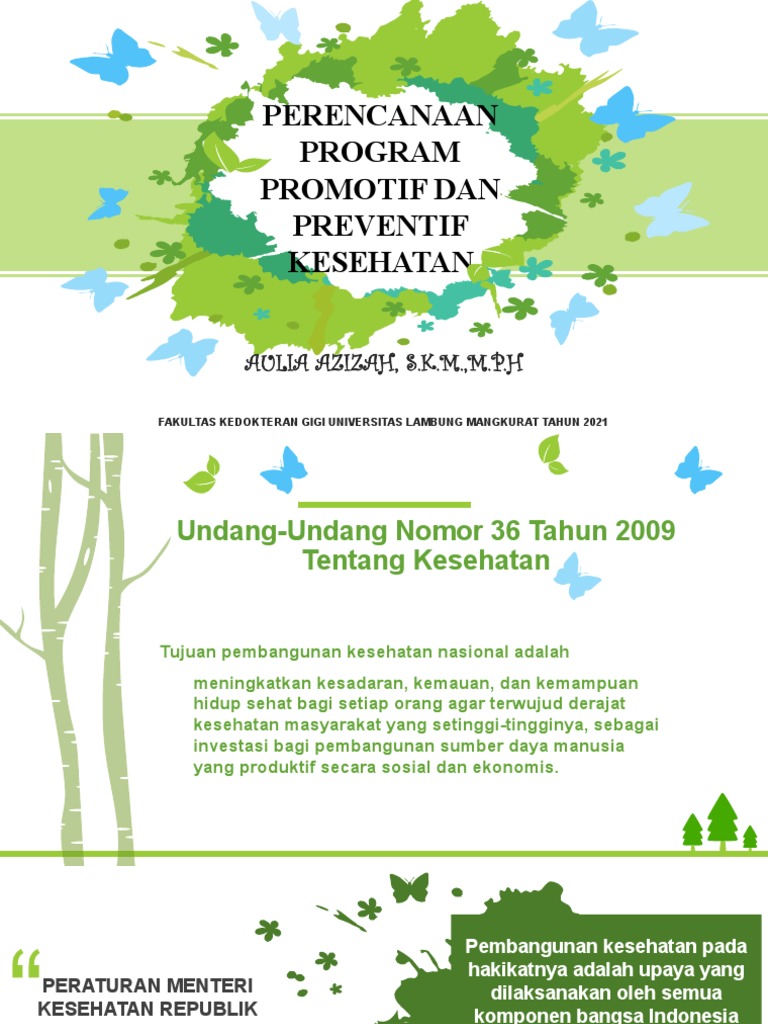 Ibu Aulia-Perencanaan Program Promotif Dan Preventif | PDF