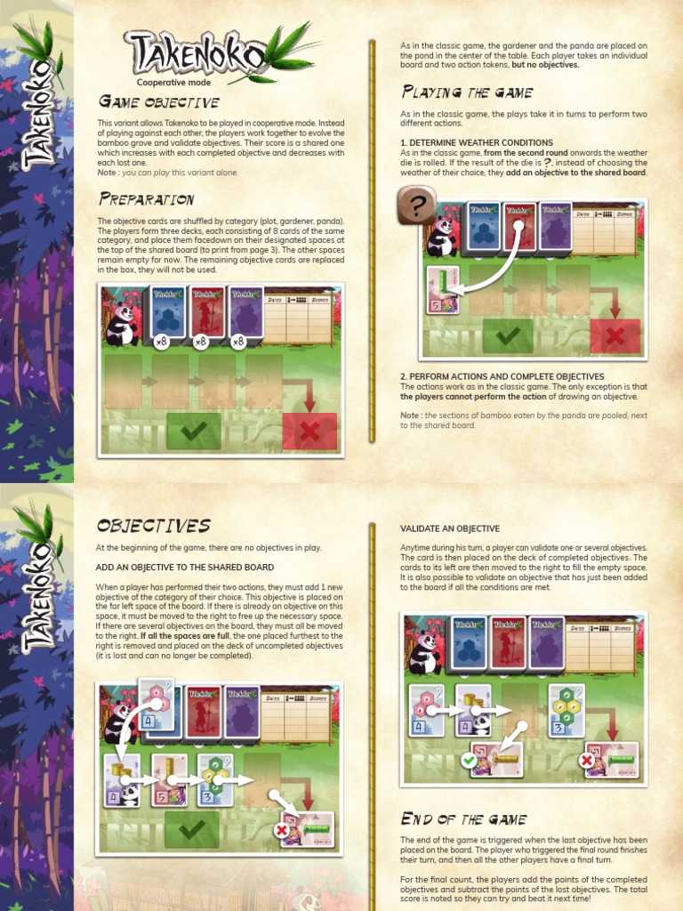 Game Objective Playing The Game: Cooperative Mode | PDF | Games Of ...