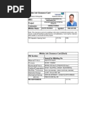 Welder ID Card | PDF | Computers | Technology & Engineering