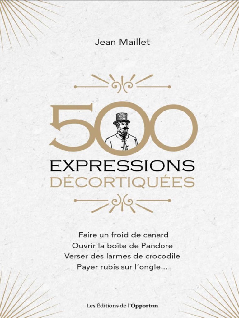 500 Expressions Decortiquees - Jean Maillet | PDF | Bougie