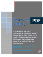 Zara Introduction | PDF | Retail | Fashion