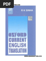 Oxford Junior English Translation Solution | PDF | Grammatical Tense ...