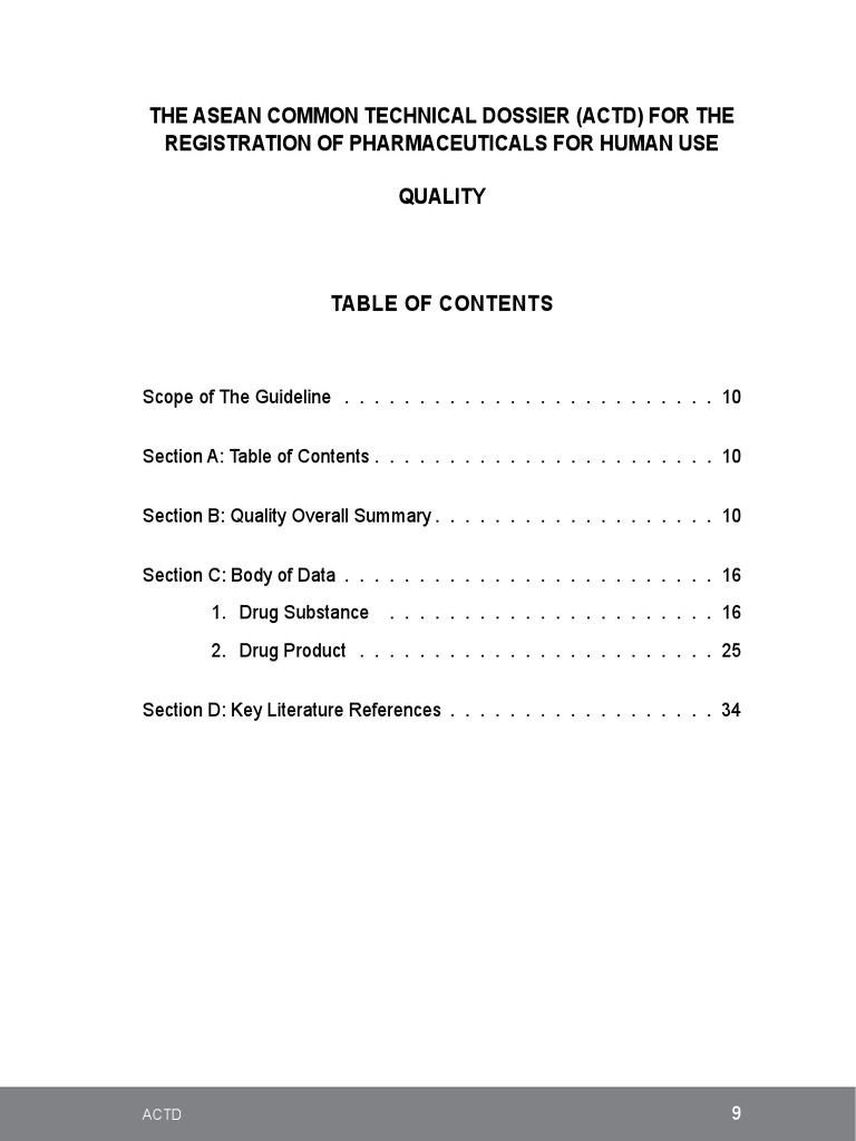 ACTD Part 2 | PDF | Pharmaceutical Formulation | Specification ...