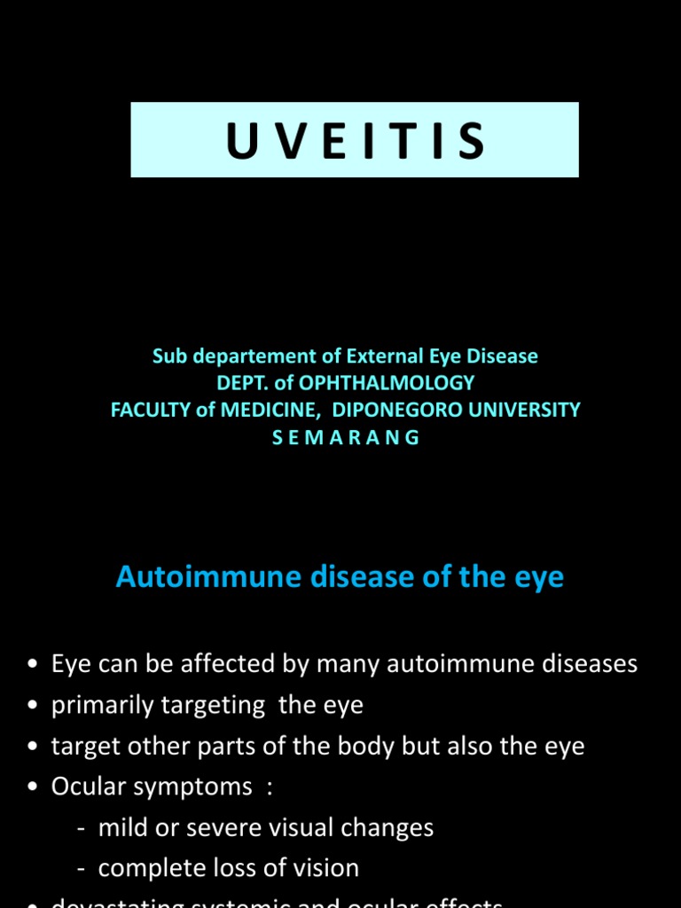 Uveitis: Implikasi pada Penyakit Autoimun | PDF