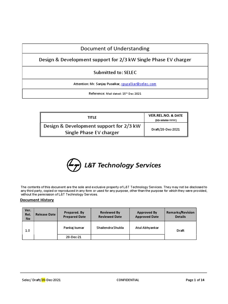 2KW and 3KW Singlephase EV Charger | PDF | Battery Charger ...