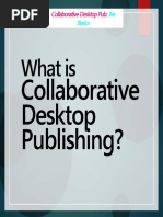 Collaborative Desktop Publishing | PDF | Publishing | Desktop Computer