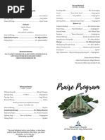 Sample Child Dedication Program | PDF