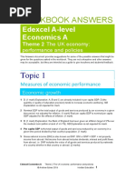 Edexcel A Level Business Equations | PDF | Output (Economics) | Revenue