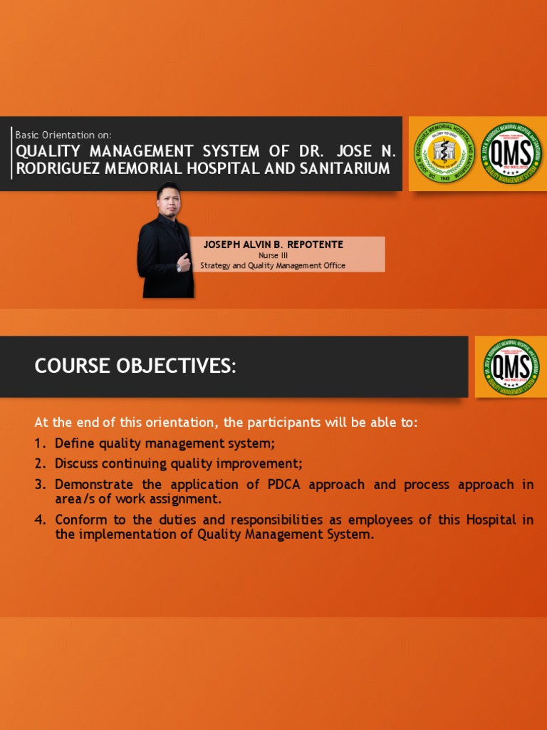 QMS Orientation - Rev2 - 18-Oct-2021 | PDF | Quality Management ...