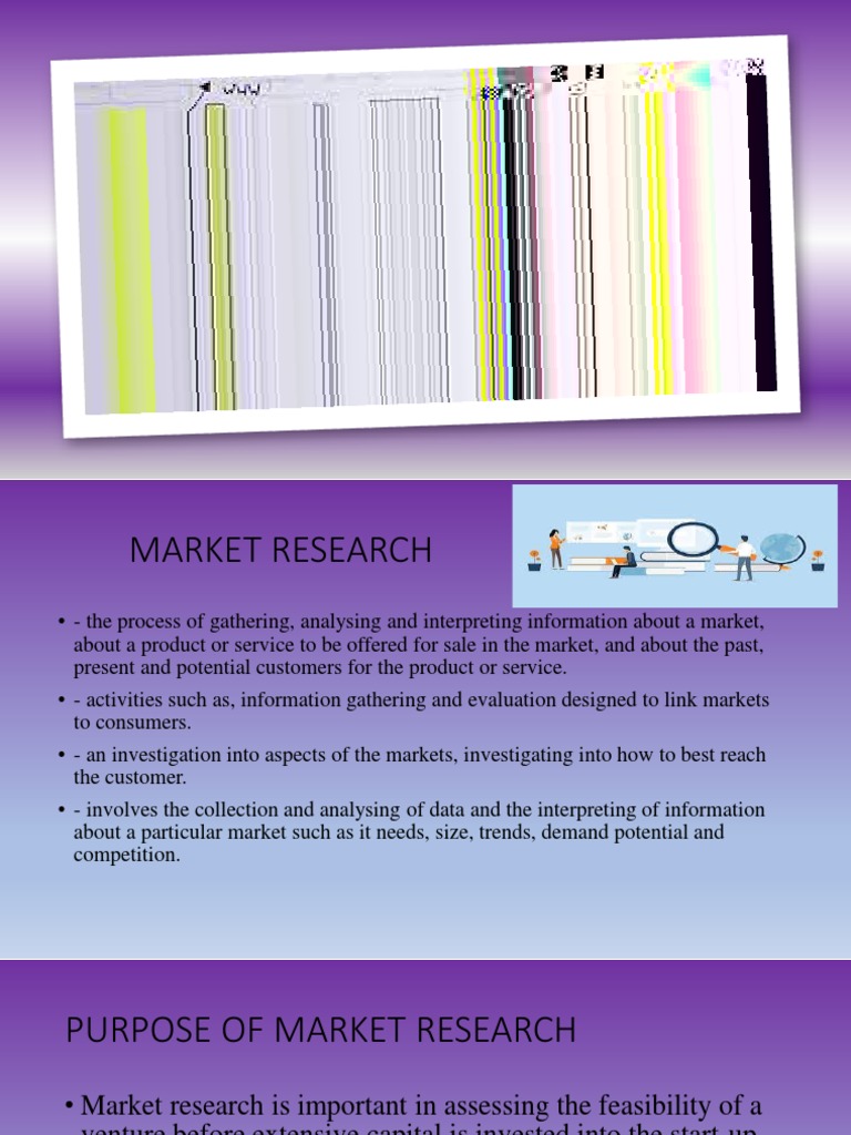Market Research | PDF | Entrepreneurship | Marketing Research