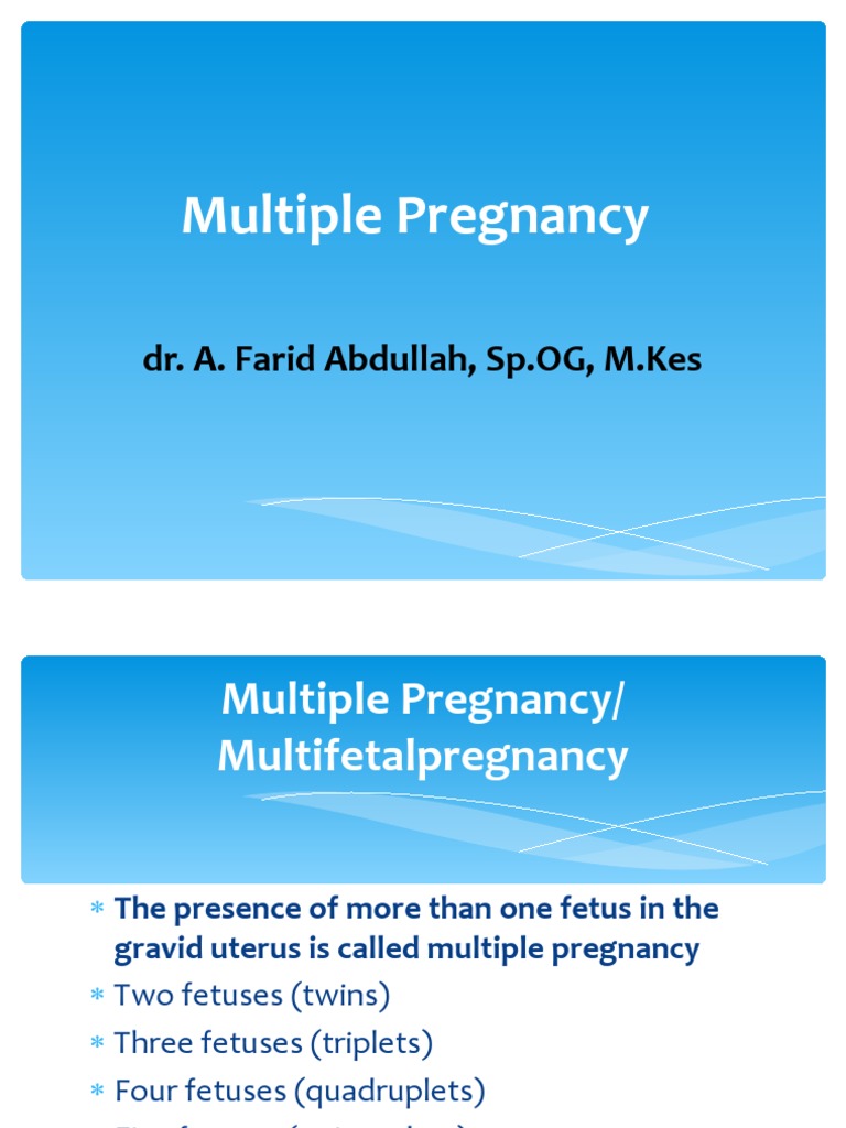 An In-Depth Guide to Multiple Pregnancy: Diagnosing, Managing Risks and ...