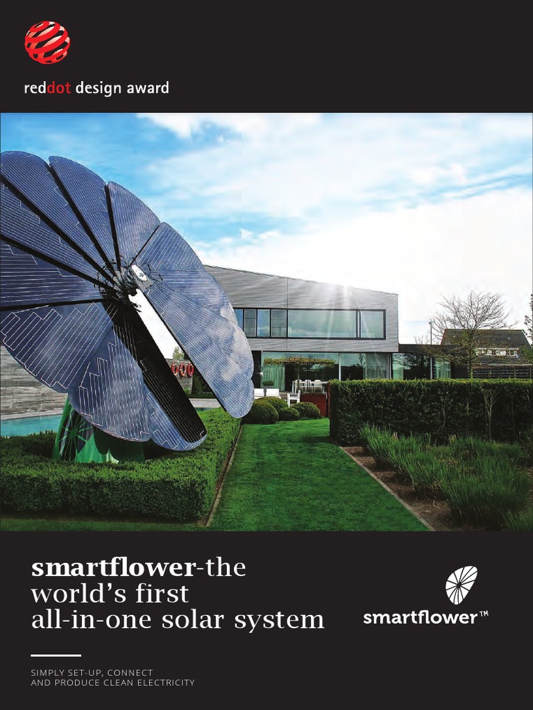 Smart Sunflower Brochure | PDF | Solar Power | Photovoltaics