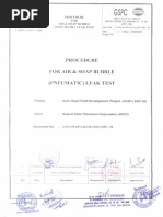 Test Pack Preparation | PDF | Valve | Pipe (Fluid Conveyance)