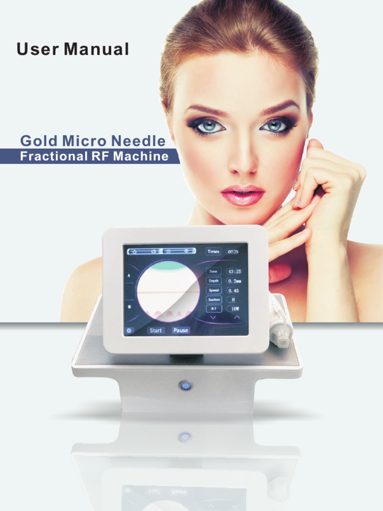 User Manual: Gold Micro Needle | PDF | Wrinkle | Skin
