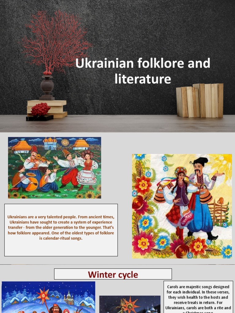 Ukrainian Folklore and Literary Heritage | PDF | Ukraine