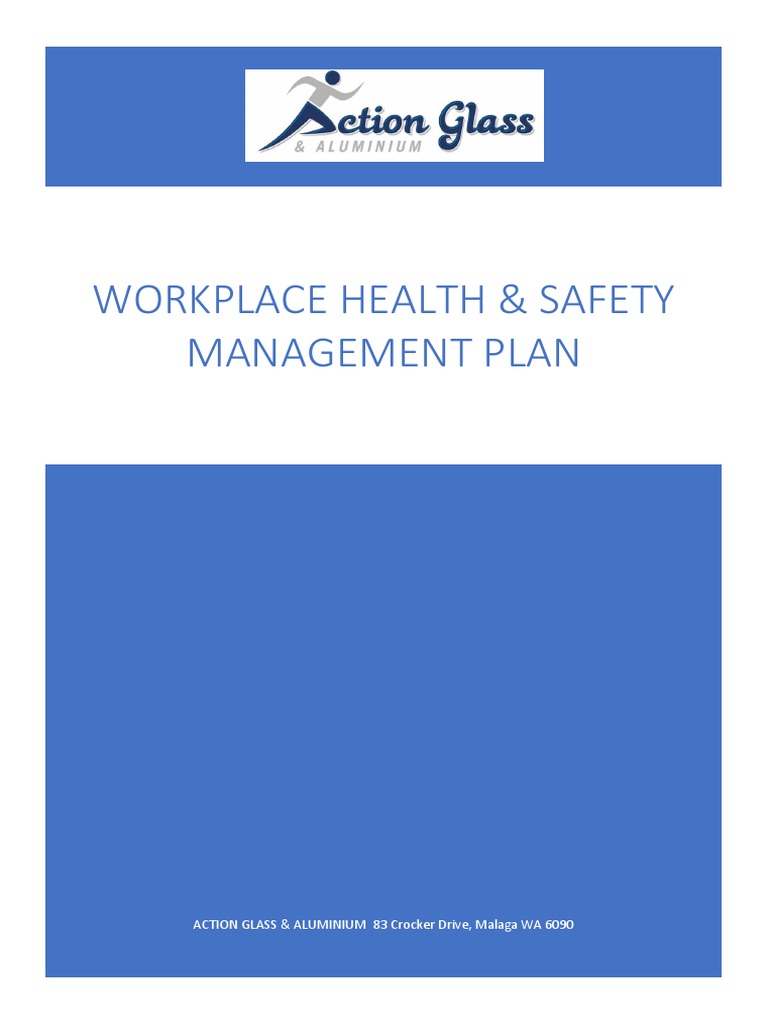 Workplace Health Safety Management Plan | PDF | Occupational Safety And ...