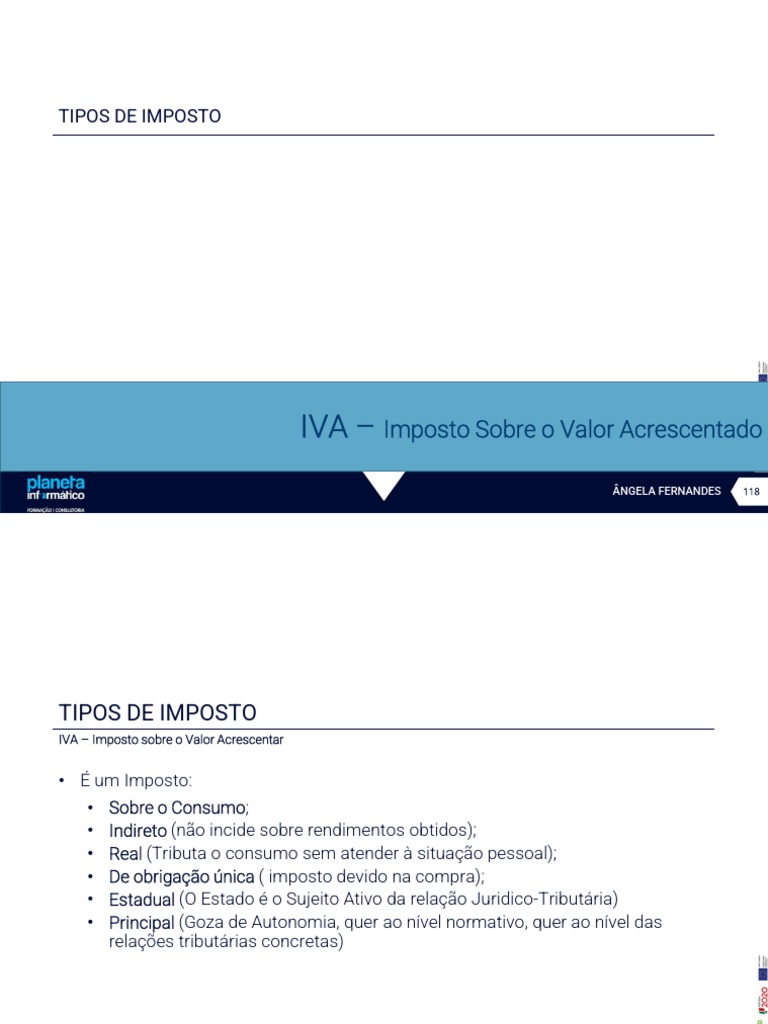 IVA-Guia completo sobre o imposto | PDF | Imposto sobre Valor Agregado (IVA) | Pagamentos