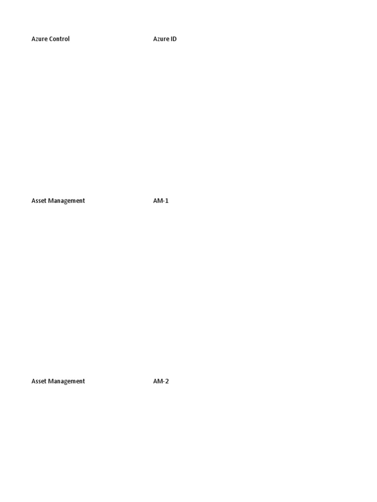 Azure Security Benchmark v2.0 | PDF | Cloud Computing | Transport Layer ...