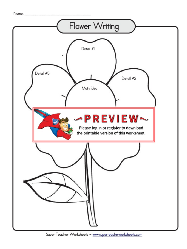 Flower Writing | PDF