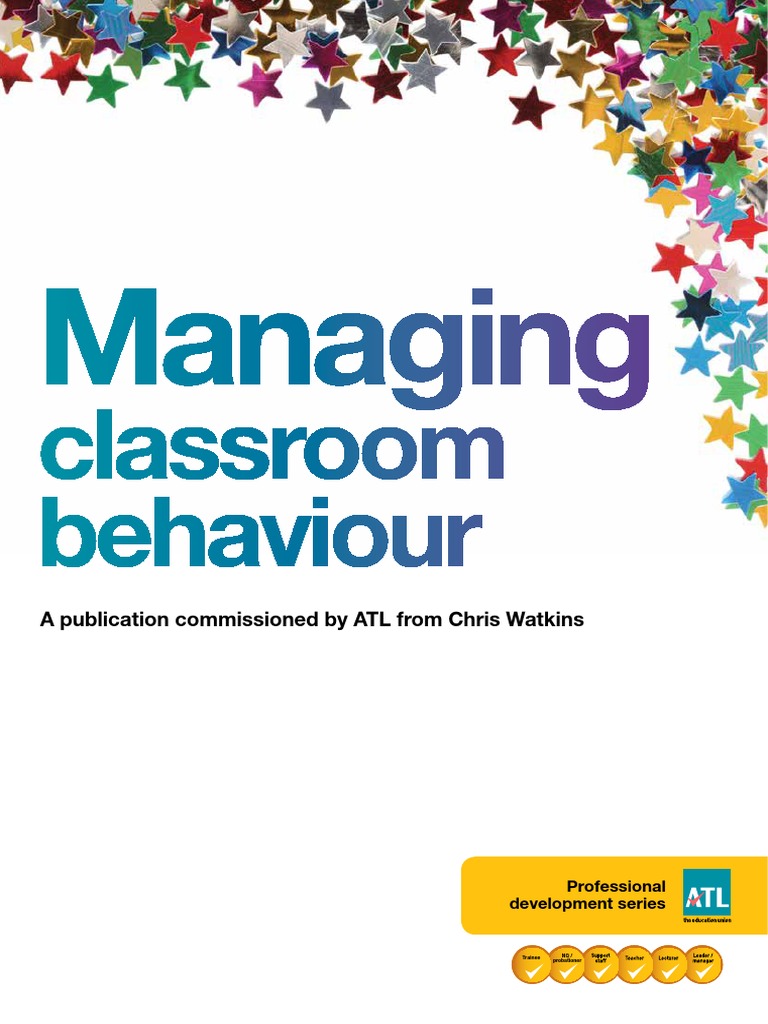 Managing Classroom Behaviour 2016 | PDF | Teachers | Aggression
