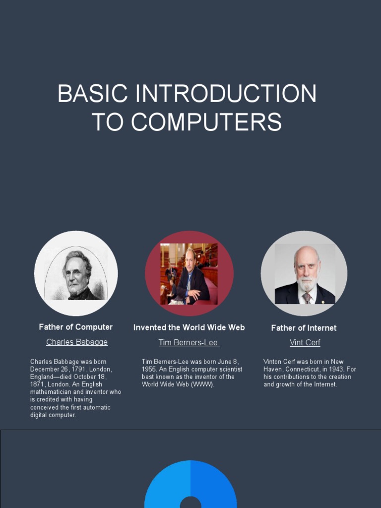 Basic Introduction To Computers | PDF | Computer Data Storage | Central ...