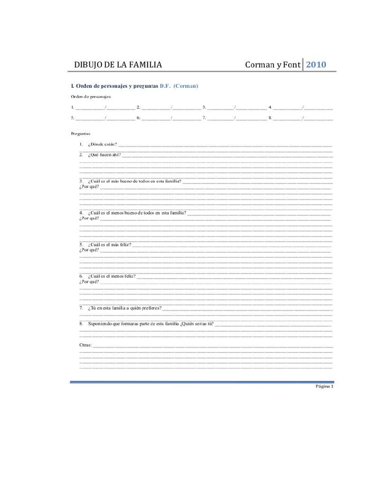 Protocolo Familia | PDF