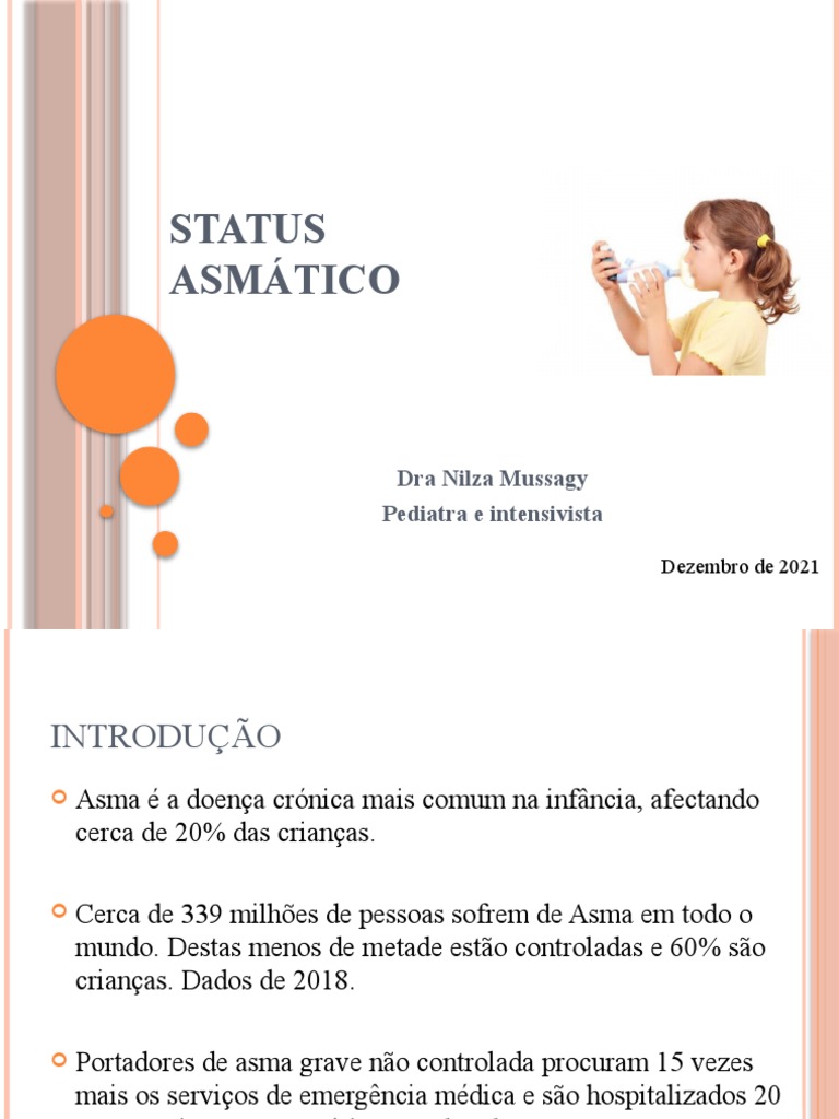 Status Asmatico 2021 | PDF | Asma | Medicina Clínica