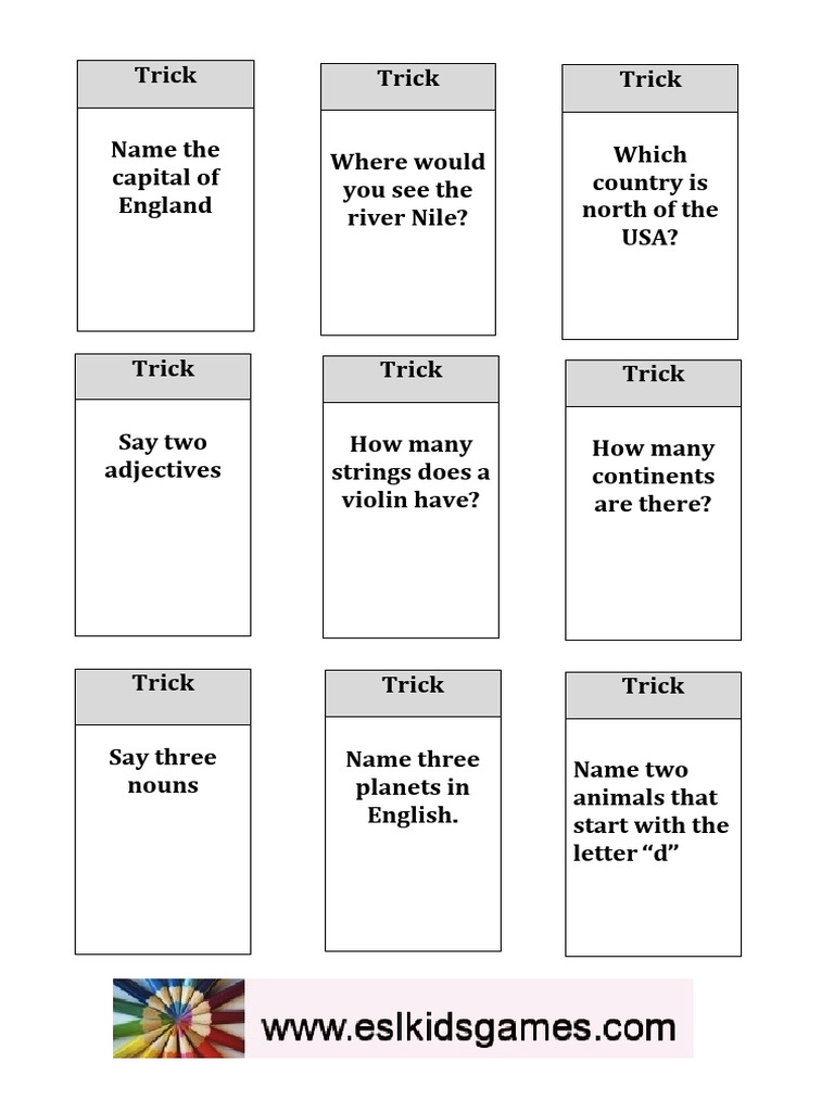Elem. Trick or Treat Cards | PDF | Syntax | Language Families