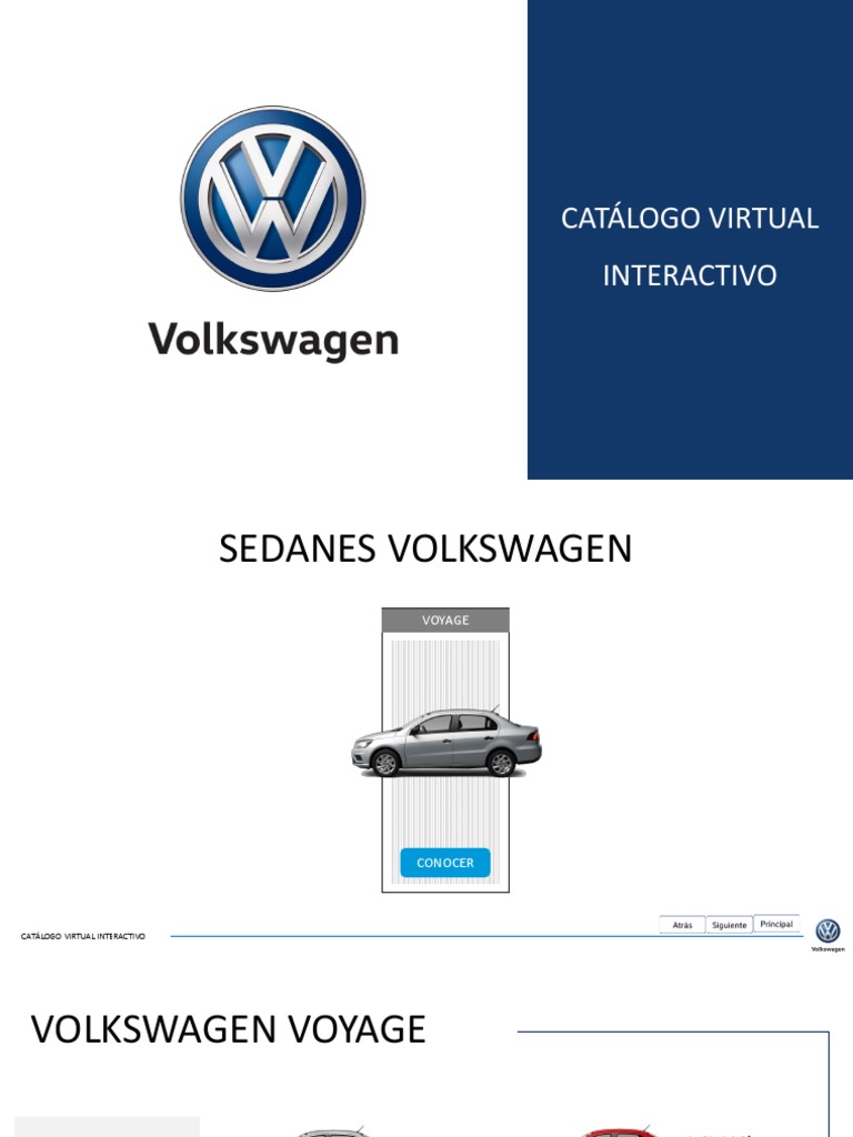 Catálogo Interactivo Volkswagen Voyage | PDF