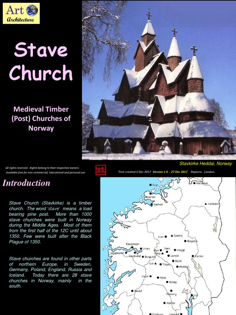 Overview of Medieval Stave Churches | PDF | Architectural Design ...