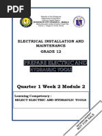 EIM Learning Activity Sheets | PDF | Electrical Connector | Screw