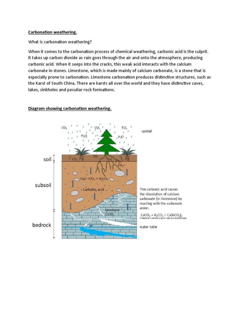 Carbonation Weathering | PDF