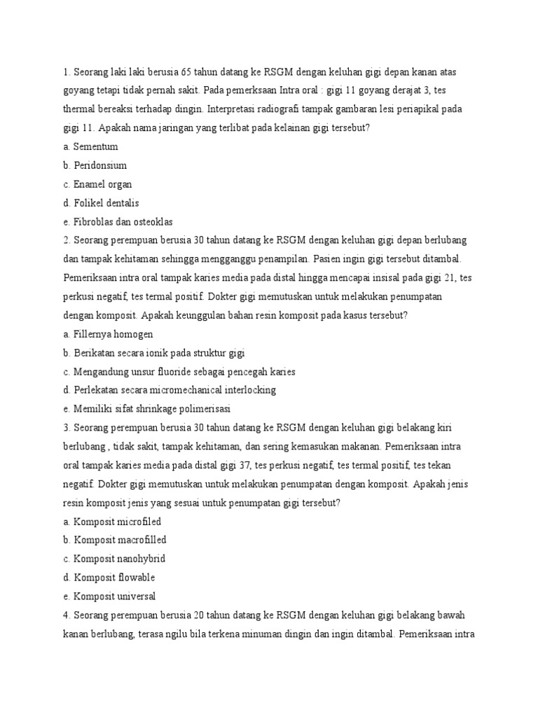 Kumpulan Soal Konser | PDF