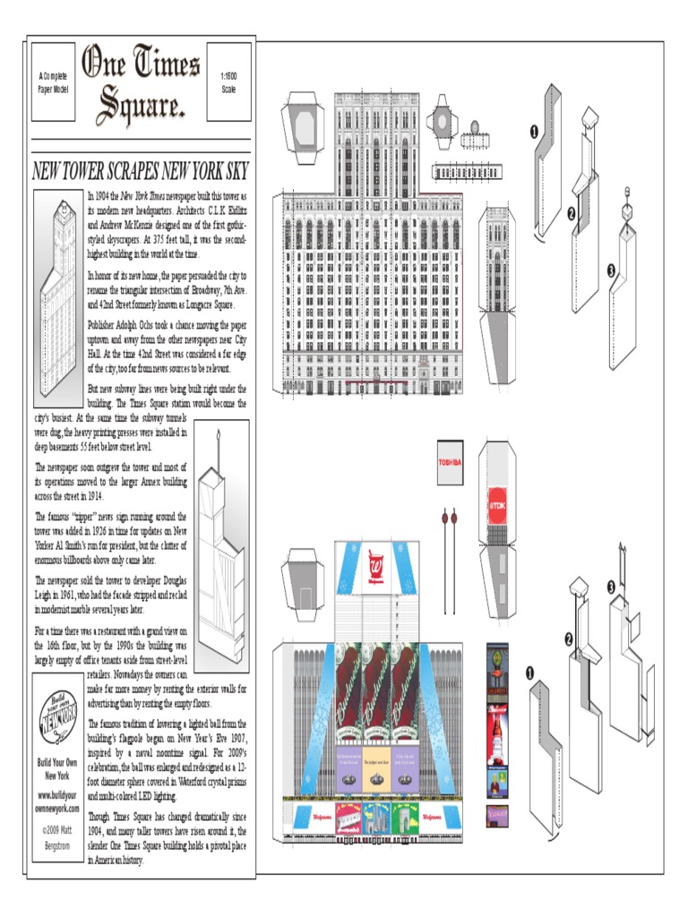 1 Times Square | PDF | Design | Economic Sectors