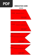 Medication Card Color Coding Guide | PDF