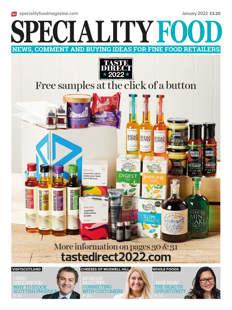 Speciality Food January 2022 | PDF | Retail | Foods