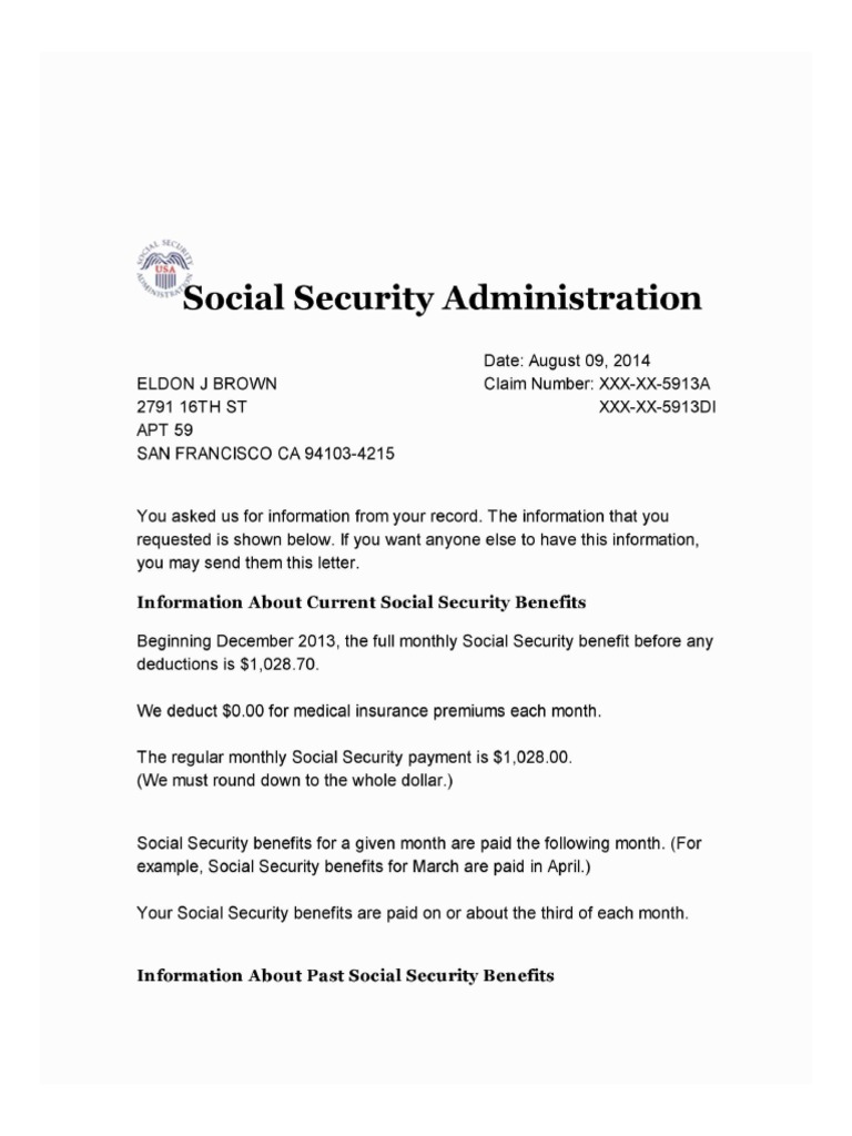 Ssi Declaration Page PDF 1 | PDF