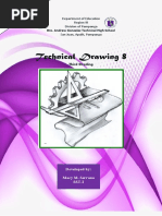 Technical Drawing Grade 8 1 | PDF | Drawing | Geometry