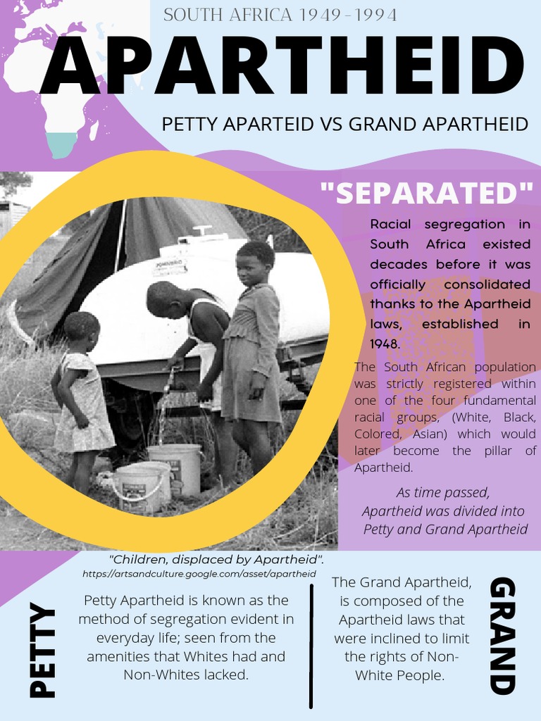APARTHEID (Grand Vs Petty) | PDF