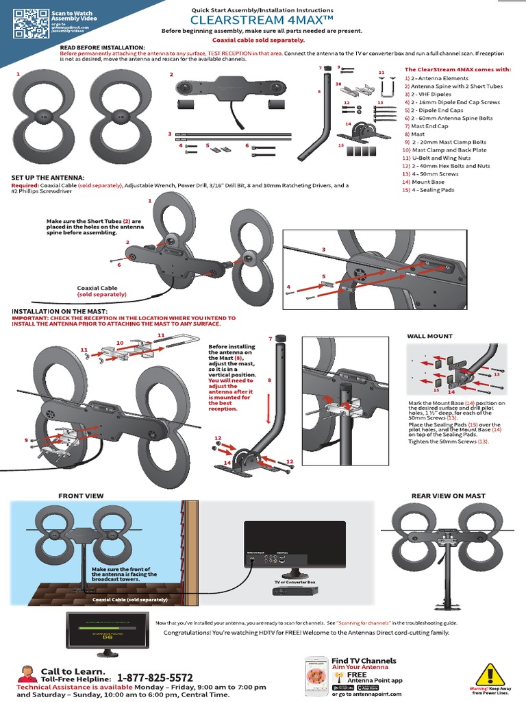 ClearStream 4MAX Quick Start C4MVJ | PDF