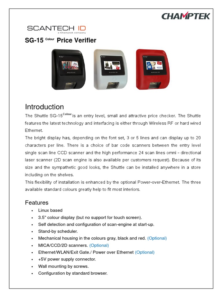 Specification SG 15C | PDF | Usb | Ieee 802.11