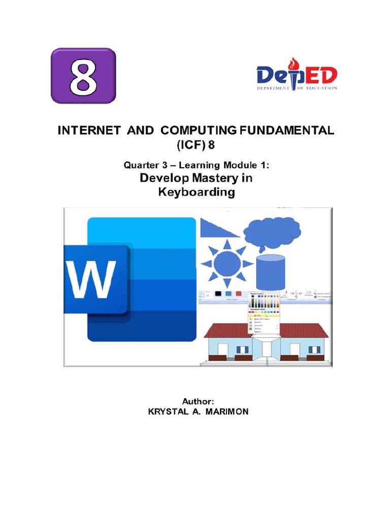 Drawing Basics in Microsoft Word ICF 8 | PDF | Microsoft Word | Software