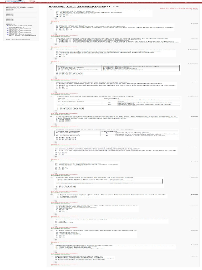 Noc21 Ar13assignment Week12 | PDF