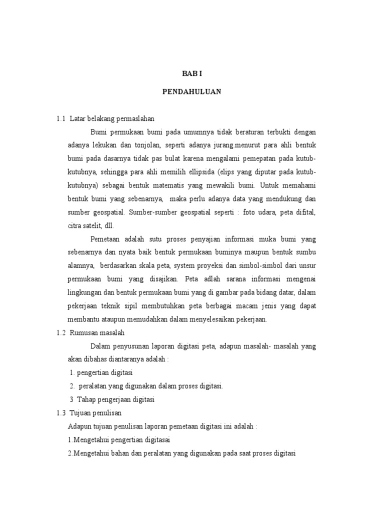 Tugas Pemetaan Digital | PDF